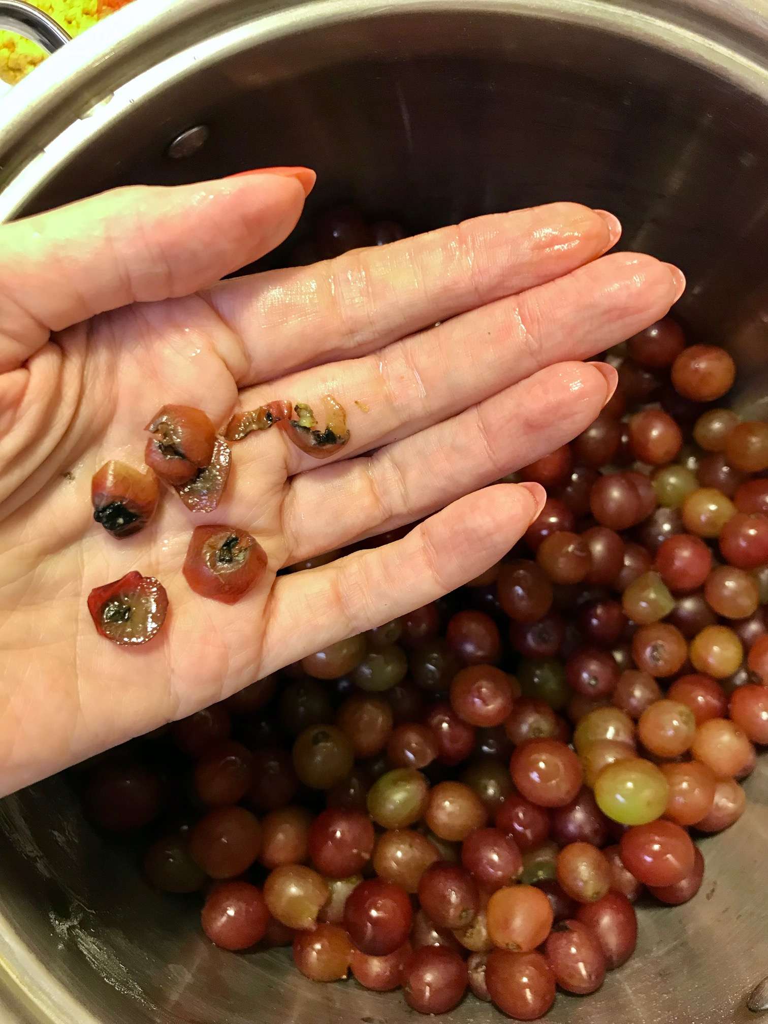 Grown up grape jam recipe - Tiny Cottage Kitchen